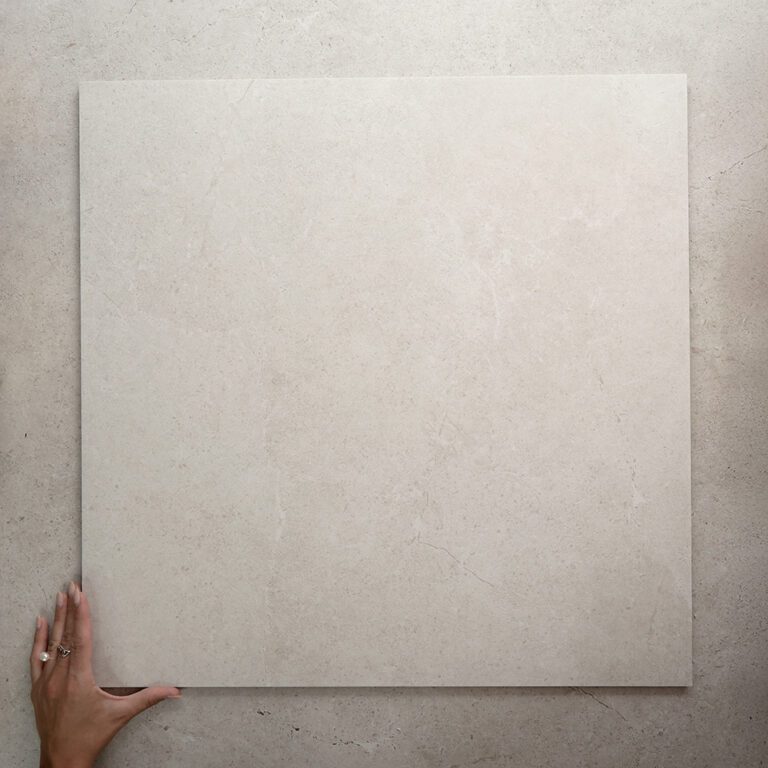 Ivory Stone Look Porcelain Floor and Wall Tile - Design Tiles Sydney