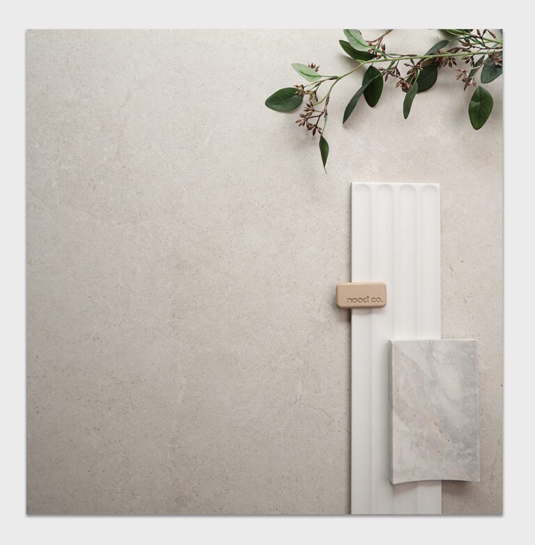 Ivory Stone Look Porcelain Floor and Wall Tile - Design Tiles Sydney