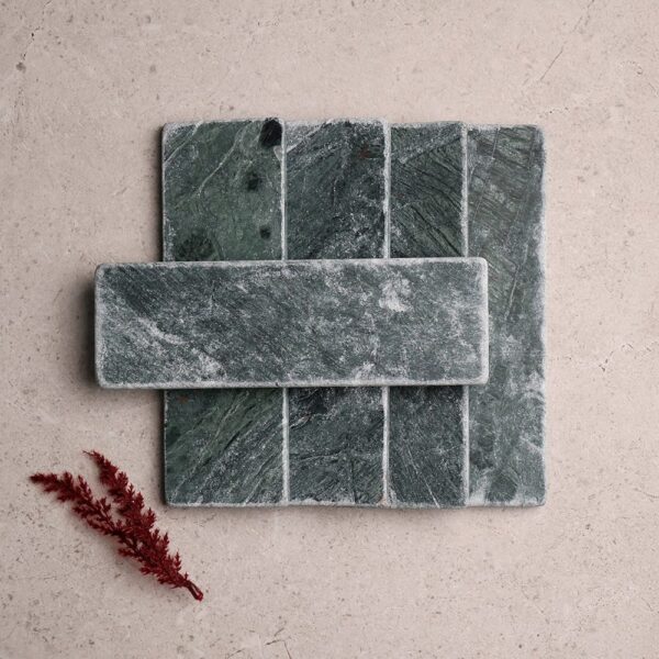 Verde Subway Natural Stone 200 x 65 mm - Design Tiles Sydney