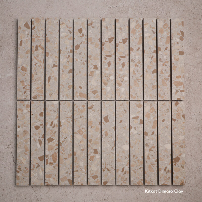 Kit Kat Terrazzo Mosaic 300 x 300 mm - Design Tiles Sydney