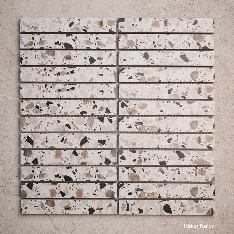 Kit Kat Terrazzo Mosaic 300 x 300 mm - Design Tiles Sydney