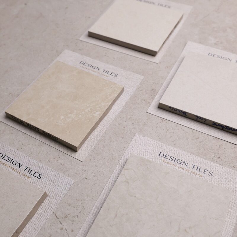 Soft Stone Look Porcelain Tile Sample Box - Design Tiles Sydney