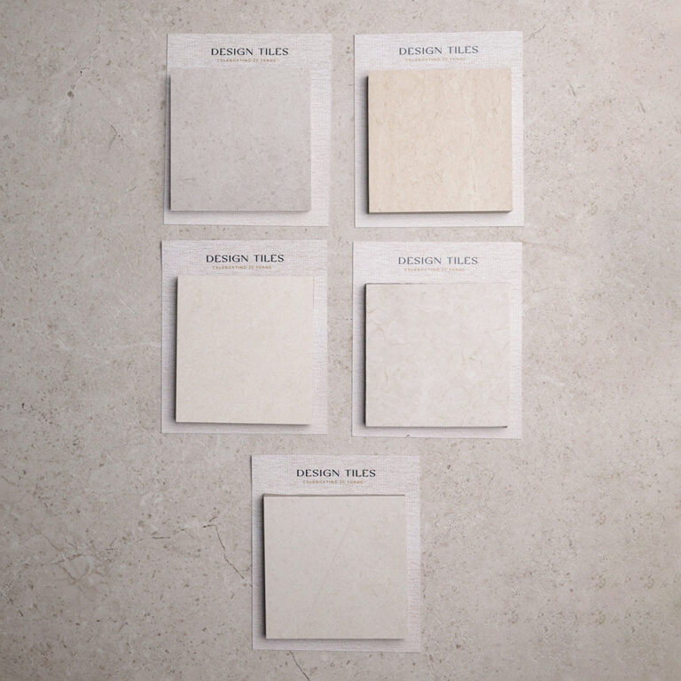 Soft Stone Look Porcelain Tile Sample Box - Design Tiles Sydney