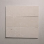 Botticino Marble Beige Subway Tile Tumbled 200x65 mm - Design Tiles Sydney