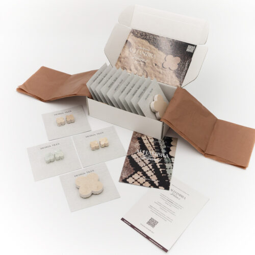 Alhambra Flower Mosaic Sample Pack - Design Tiles Sydney