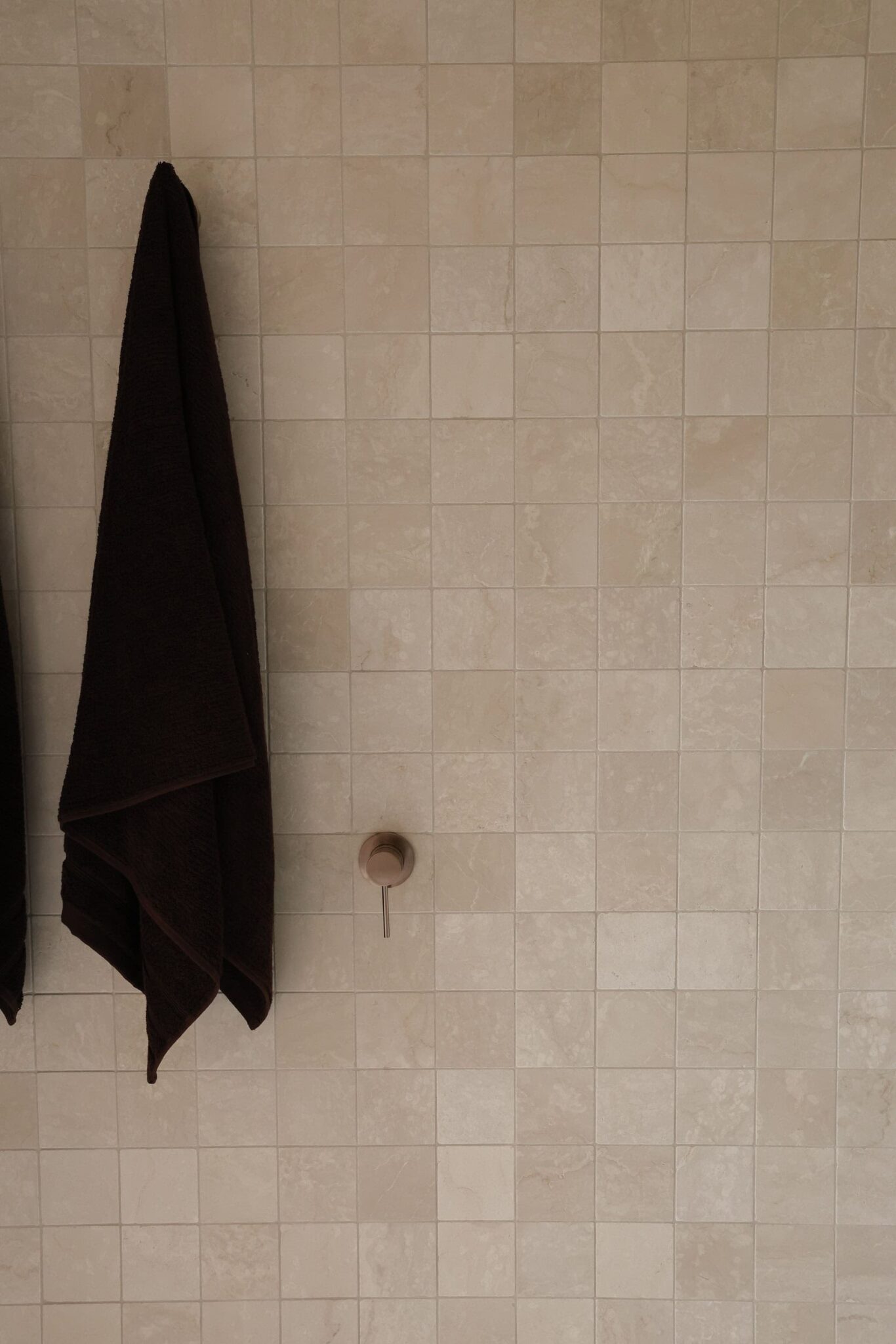 Botticino Square Tumbled Stone 100x100mm - Design Tiles Sydney