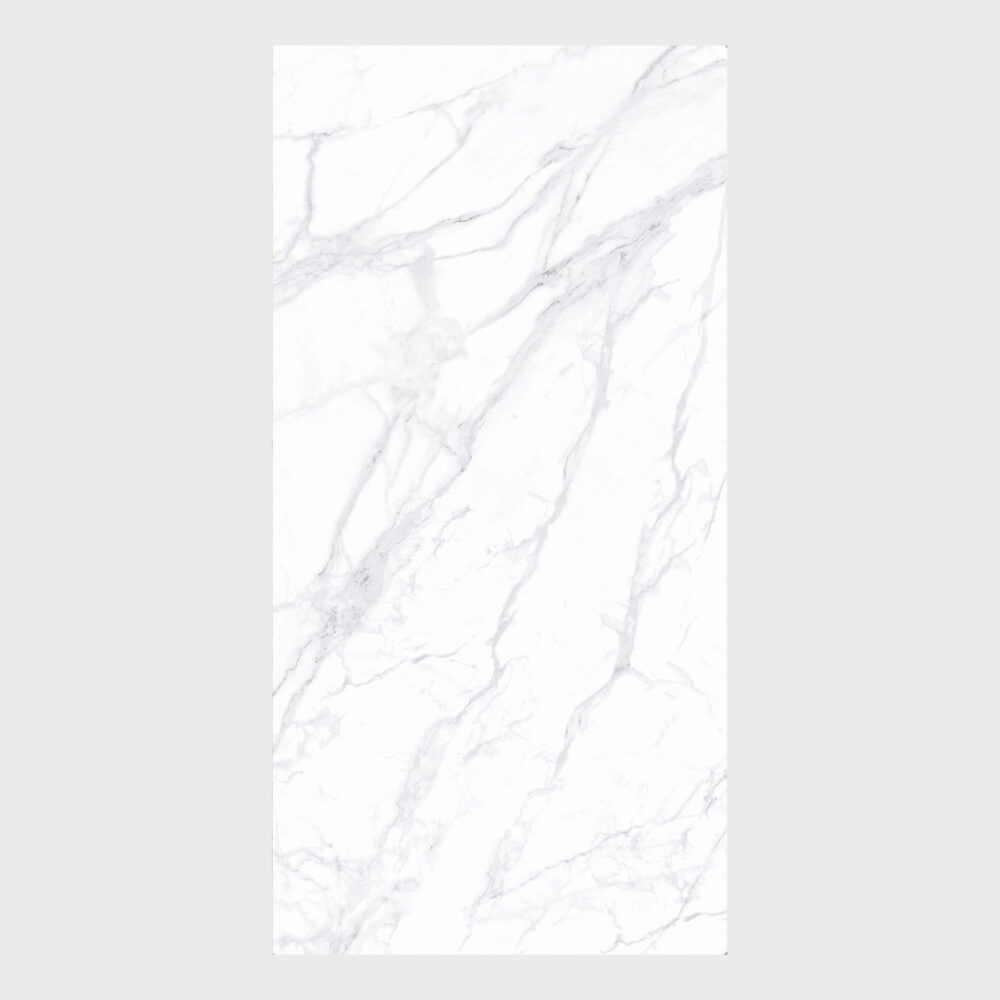 Statuario Venatino Full Body Porcelain MegaSlab - Design Tiles Sydney