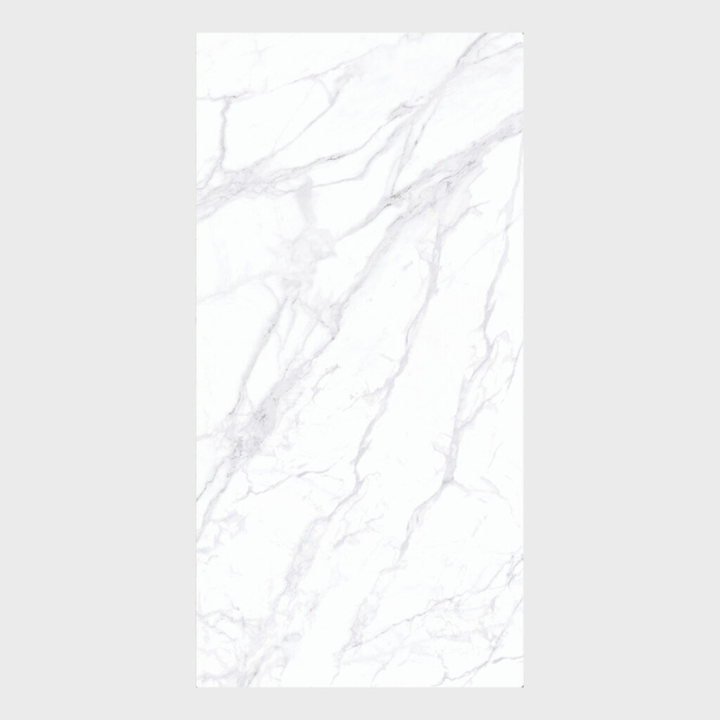Statuario Venatino Full Body Porcelain MegaSlab - Design Tiles Sydney